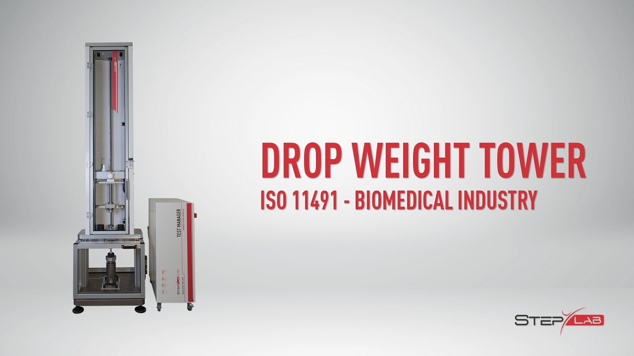 STEP Lab | DW1000 - Drop Weight Tower for Impact Tests on Biomedical Components | ISO 11491