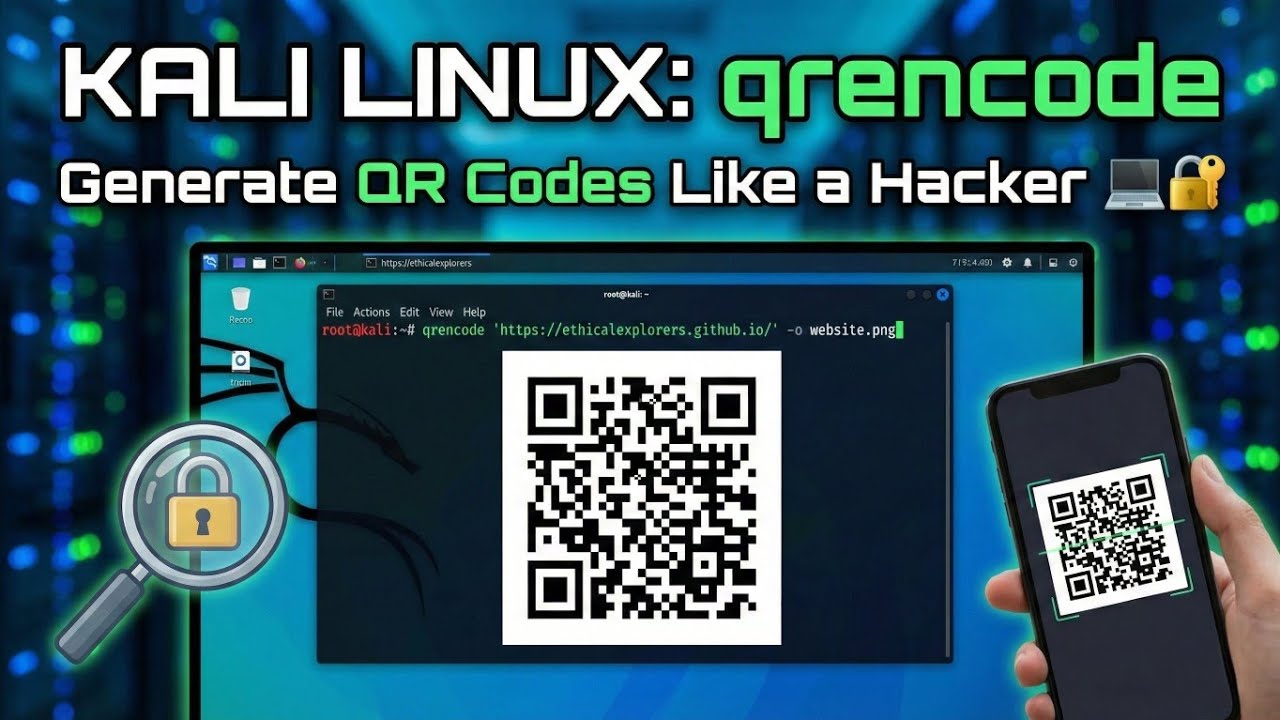 Generate QR Codes in Terminal: qrencode Tutorial for Beginners 🚀