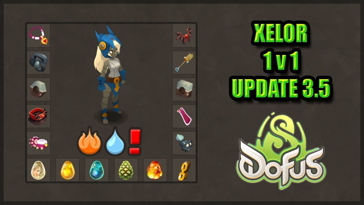 FIRE/WATER / INT/CHA XELOR DOFUS PVP - WIN GAME IN 4 MINUTES JUST LIKE THAT