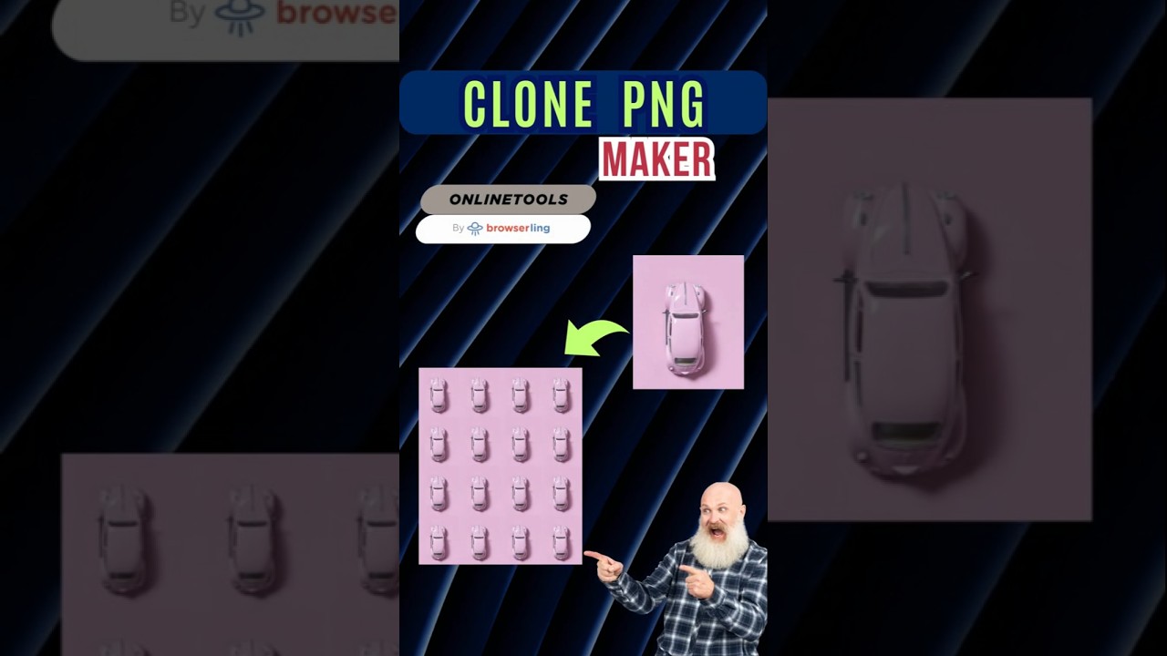 How to Clone a PNG into a Grid in Just One Click!