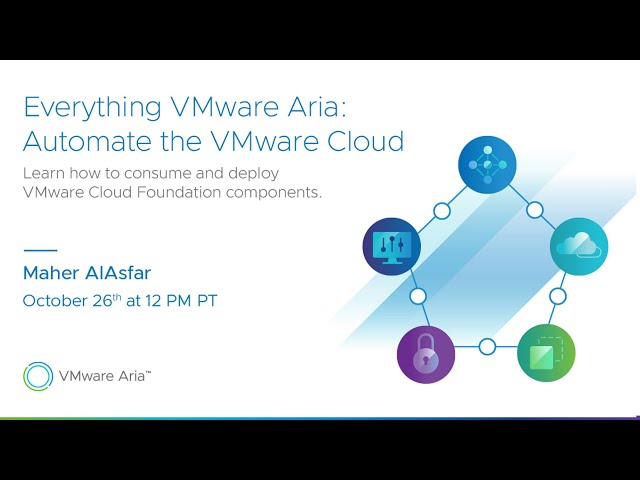 Exploring VMware Aria: Automating the VMware Cloud Foundation | Galaxy.ai