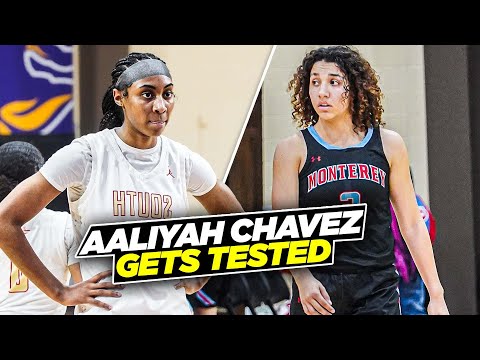 #1 Player Aaliyah Chavez Get TESTED By Elite 4-Star Taylor Barnes | OT Thriller!