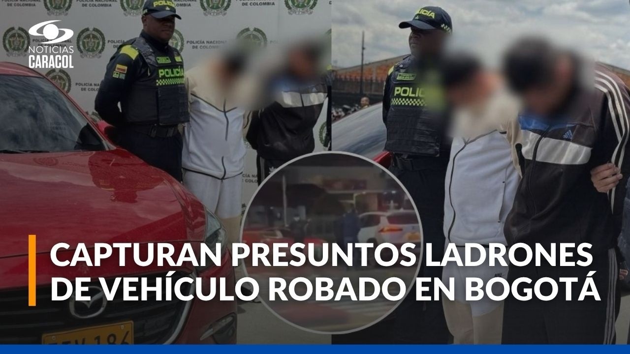 Capturan a dos de los presuntos responsables de robar el carro de una familia frente a un McDonald's