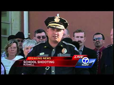 NM police chief updates Roswell school shooting