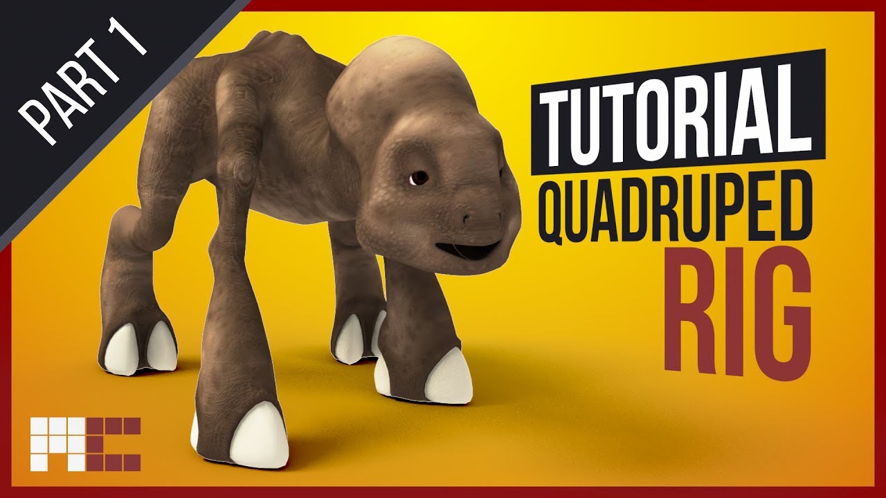 Building Quadruped (4-legged) Rig - 3ds Max CAT Rigging Tutorial