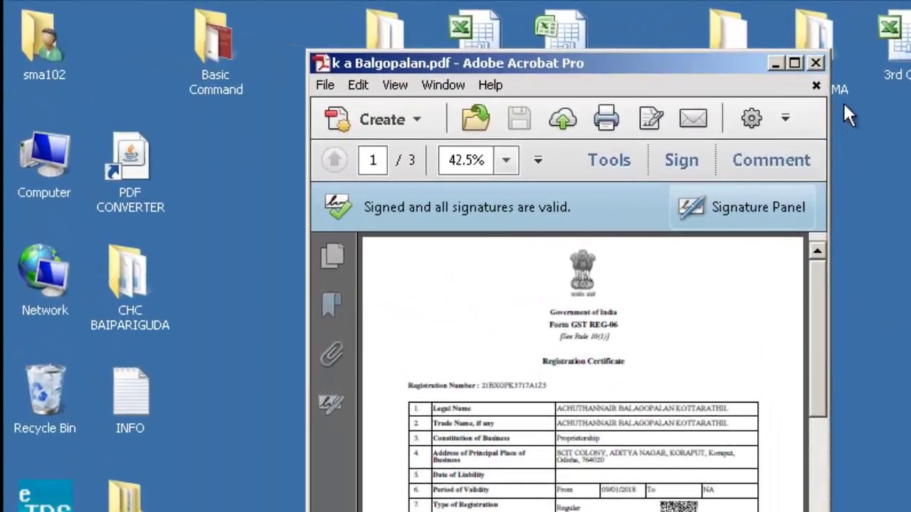 How Edit Signature file from PDF Document