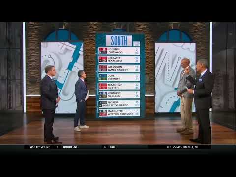 Seth Davis, Clark Kellogg, Jay Wright break down the 2024 NCAA tournament bracket