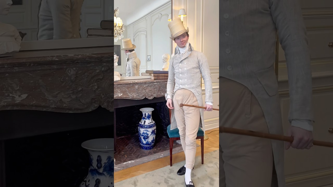 Get Ready With Me; Regency Summer Edition #history #fashion