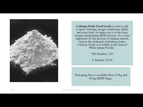 Calcium Oxide - CaO Latest Price, Manufacturers & Suppliers