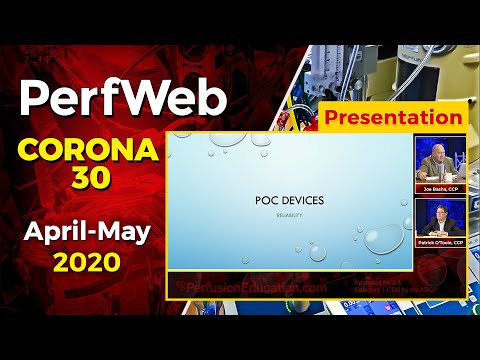 Point of care (POC) laboratory analysis for perfusion - POC Devices