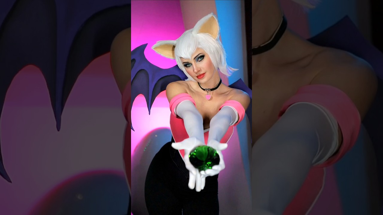 Shadow turned me into a furry 🦇💜 #sonic #Cosplay #sonicthehedgehog