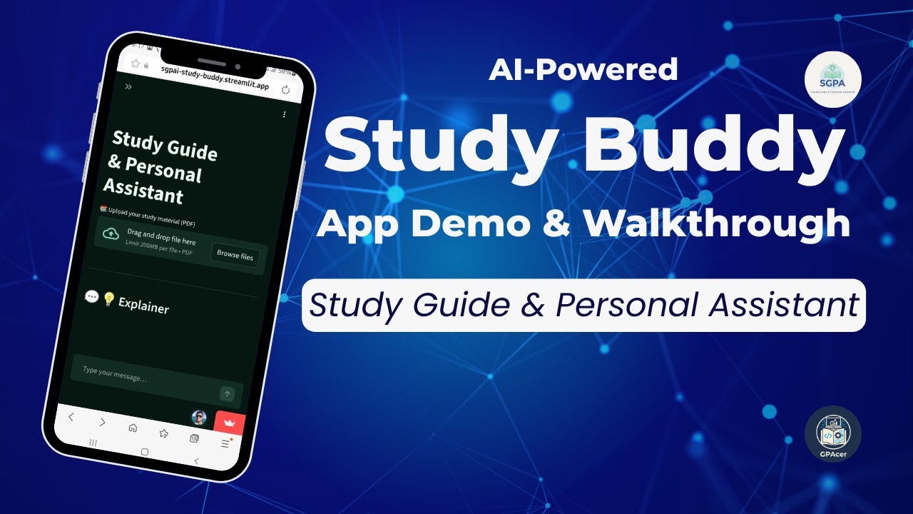 SGPA: Your AI Study Partner | Project Demo + Feature Tour