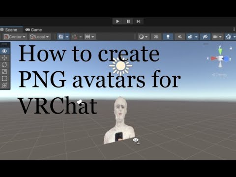 How to create PNG/Image avatars for VRChat (Simple Tutorial)