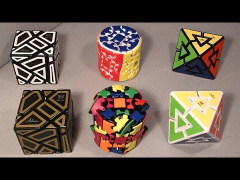 *NEW* Ghost Cubes & Gear Barrel puzzles (unboxing & demo)