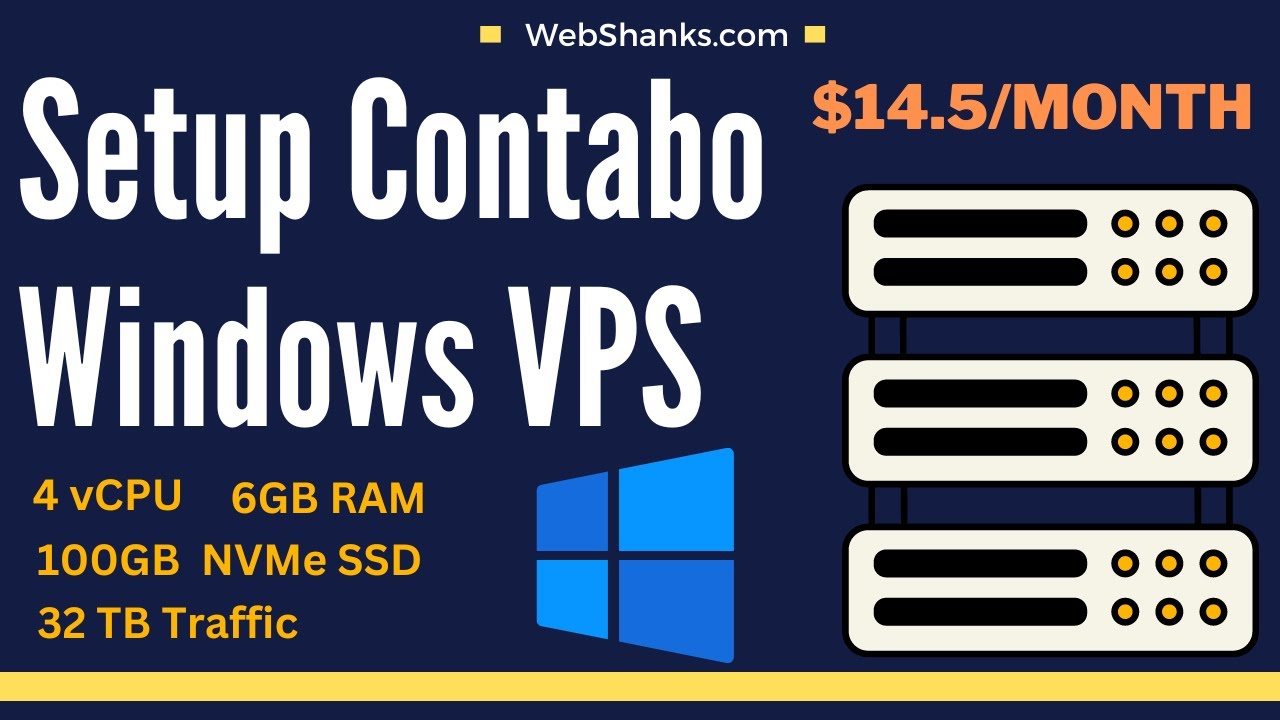 How to Setup Contabo Windows VPS Step by Step