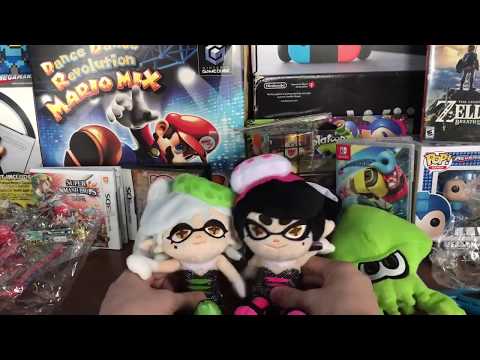 Splatoon Squid Sisters plush unboxing