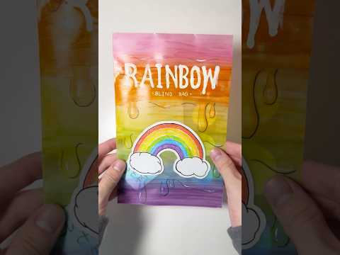 GUMMY RAINBOW BLIND BAG paper diy #diycraft #papercraft #surprise #creativity