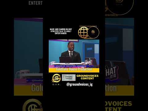 Mase And Camron On Why Athletes Talk To Adult Entertainers