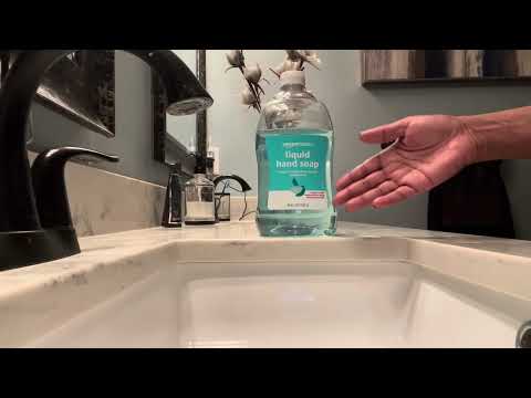 Amazon Basics Liquid Hand Soap Refill, Mango and Coconut Water Scent Review