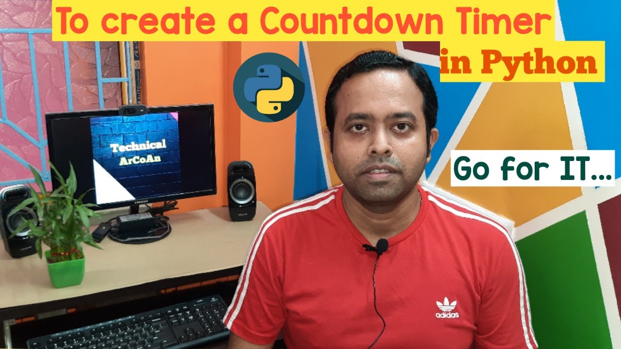 Program to create a Countdown Timer in Python | Python Example | Countdown Timer | Pycharm IDE