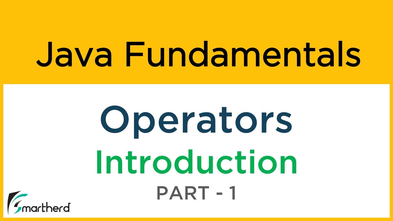 Java Operators Introduction. What are operators in Java? Java Tutorial for Beginners #3.1