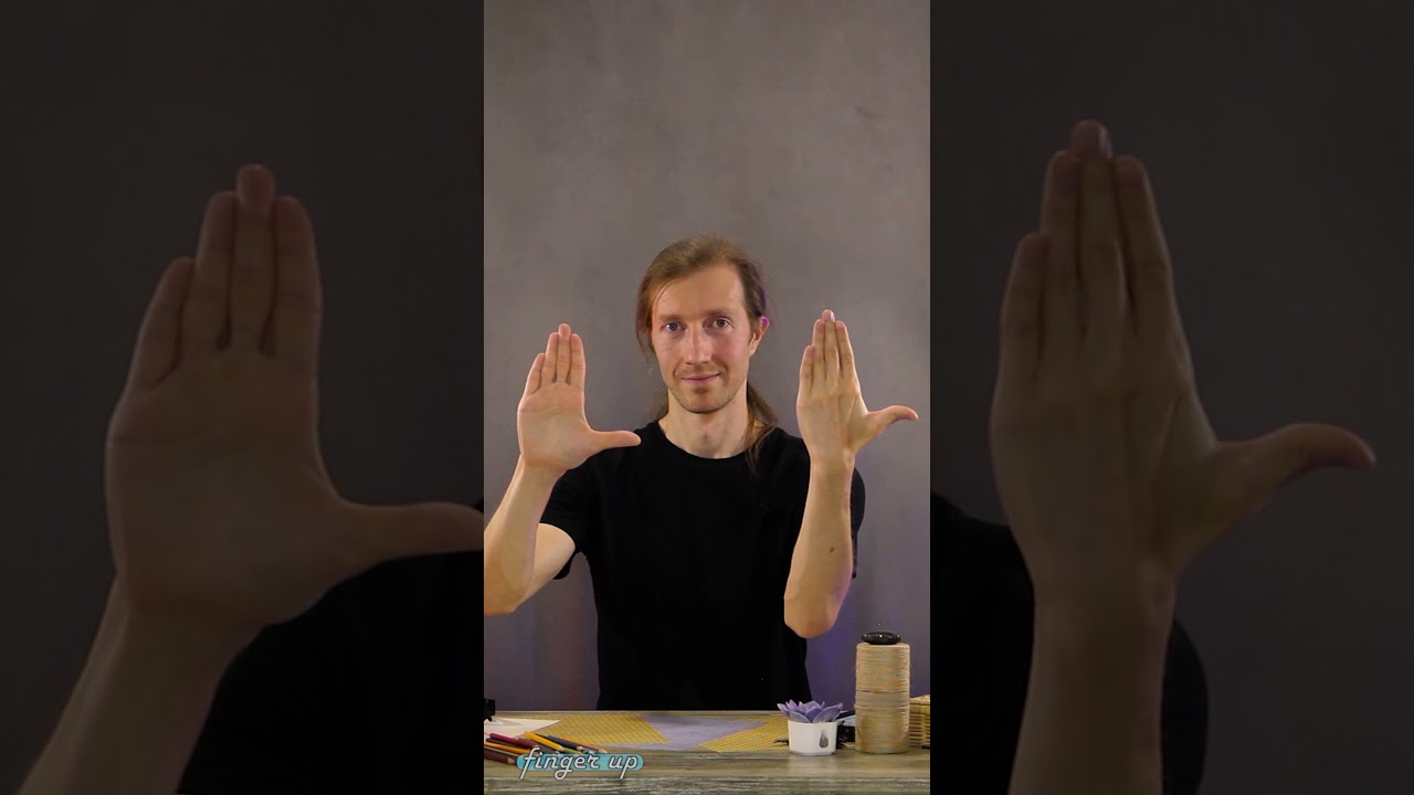 Exercises for the brain and fingers (finger fitness)