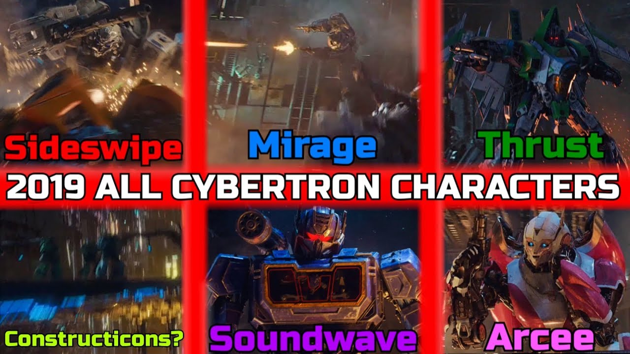 Transformers Bumblebee(2018) All Officially Confirmed And Fan Speculated Characters On Cybertron!