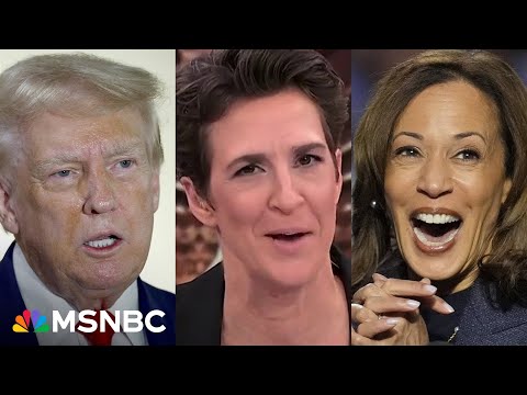 'Shock result': Maddow on bombshell Iowa poll with Harris leading Trump