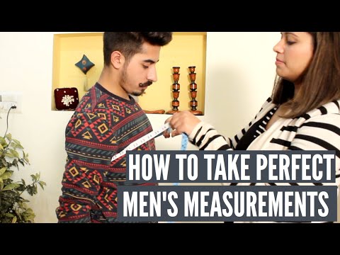 Taking Body measurement for men | Indian Ethnic wear | GetEthnic.com