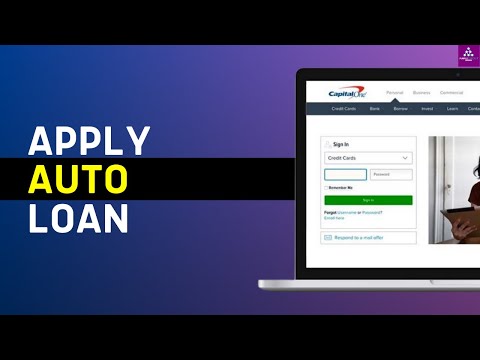 How to Apply for Auto Loan on Capital One (2024)