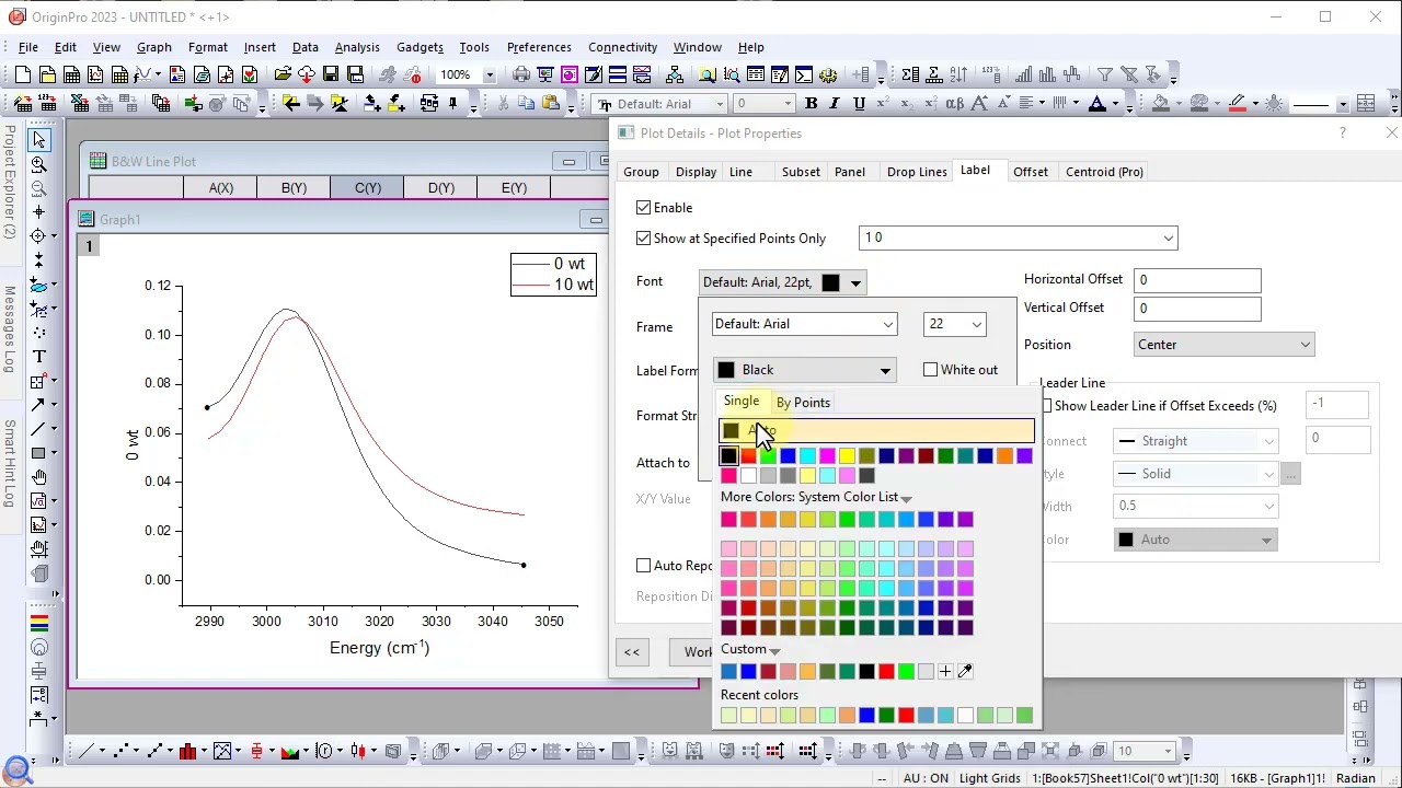 Create Sparkline Chart with Dots on Both Ends
