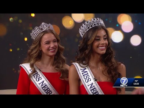 Kamryn Buchanan crowns Miss Nebraska USA 2025 Audrey Eckert in Omaha ...