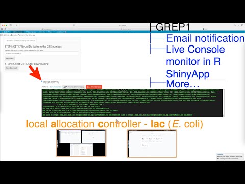 Real-Time Console Monitor in R ShinyApp? + GEO FASTQ Downloader | GREP1 | Devlog #1