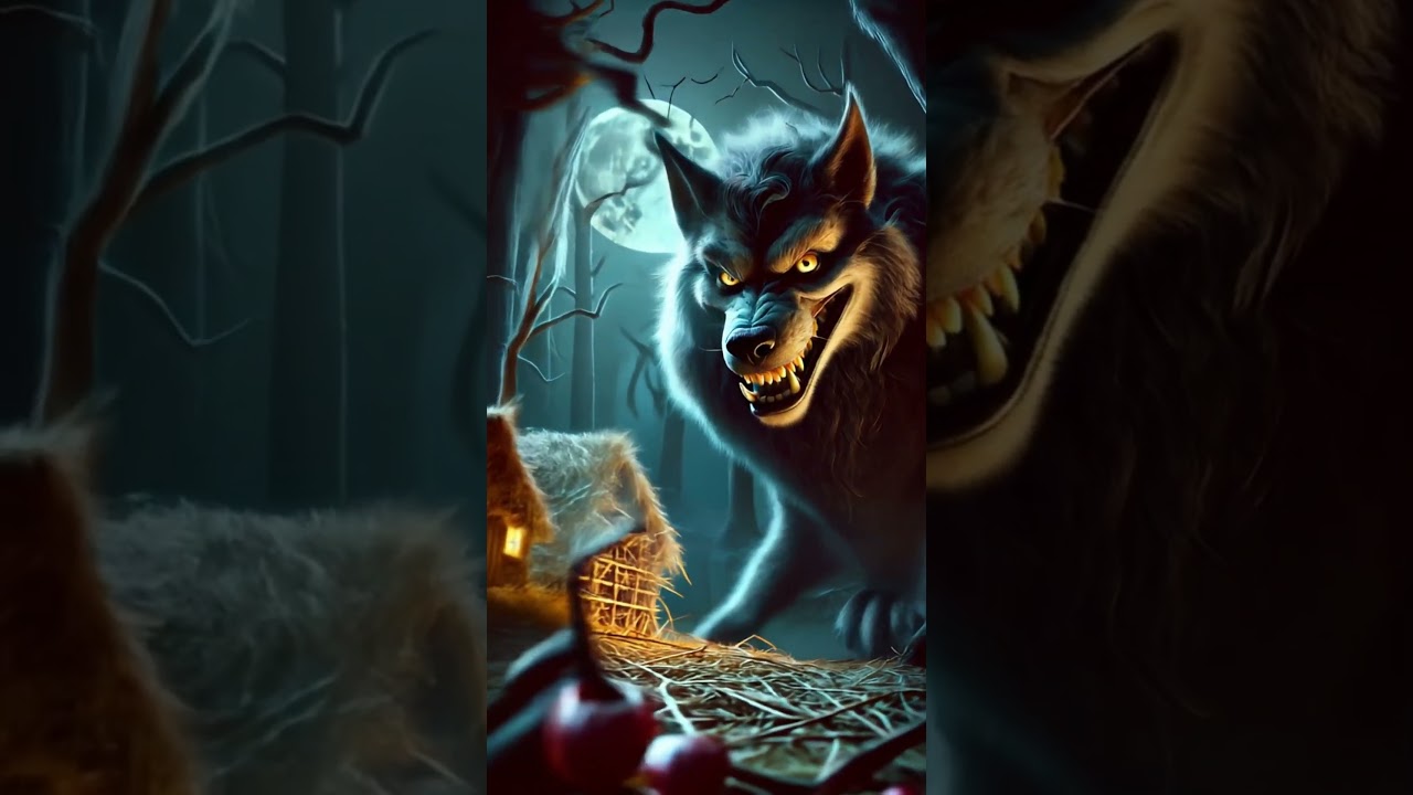 The Big Bad Wolf's Sinister Craving: A Terrifying Tale