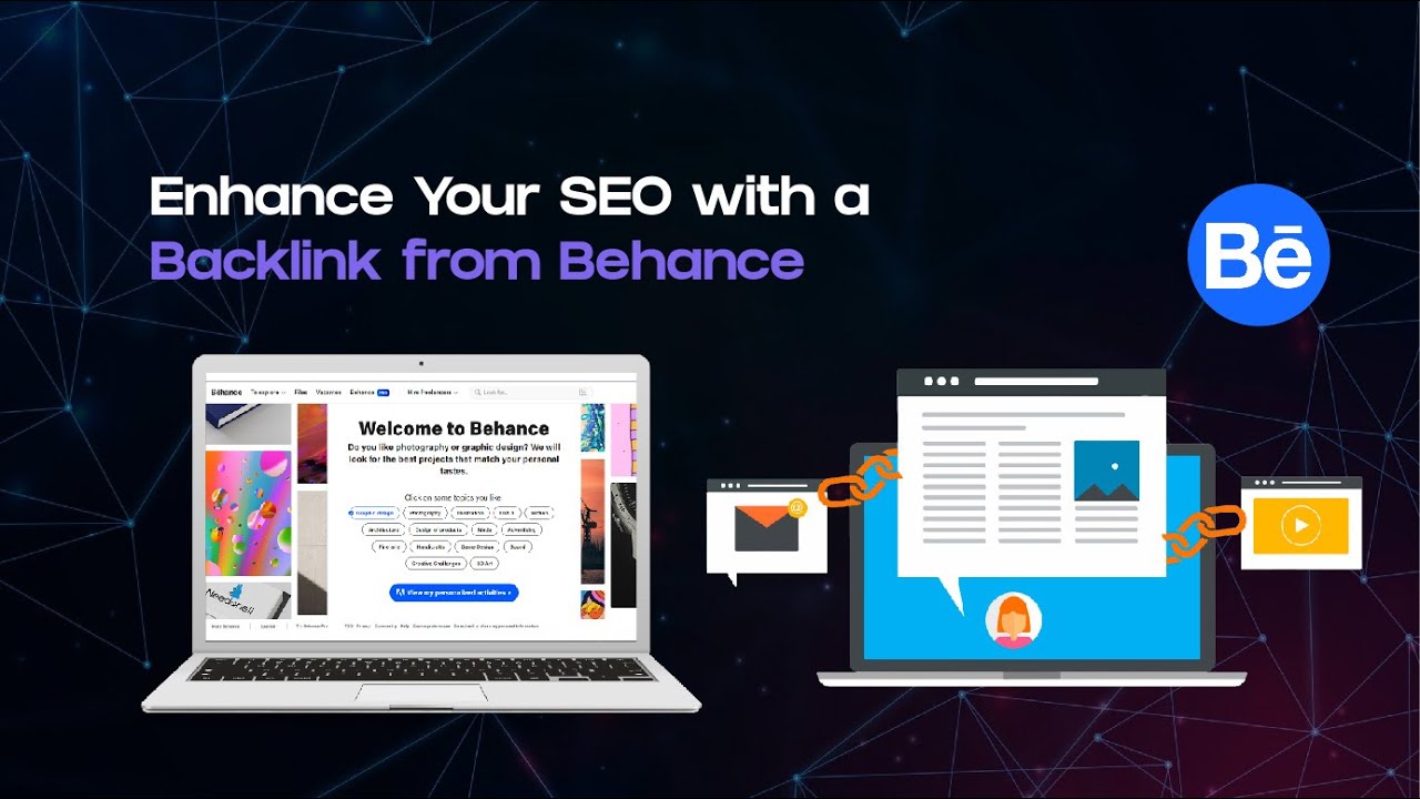 Enhance Your #SEO with a Backlink from #Behance