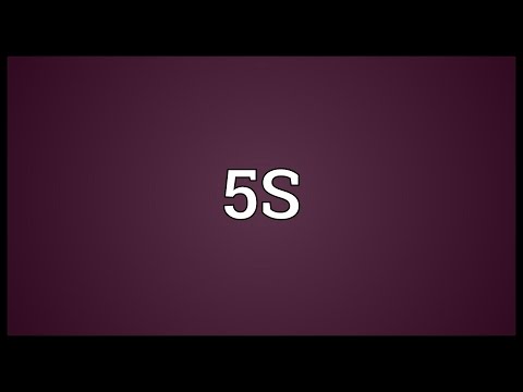 5S Meaning