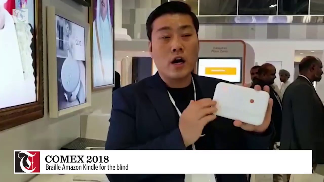 Video: Braille kindle unveiled, a boon for visually-impaired - Times of ...