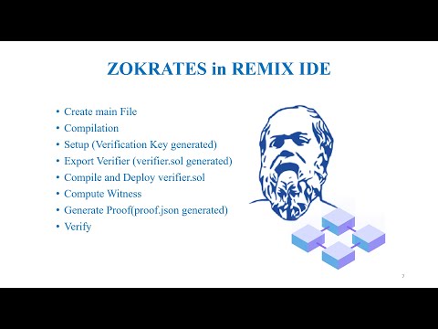 ZOKRATES and ZKP in Remix IDE