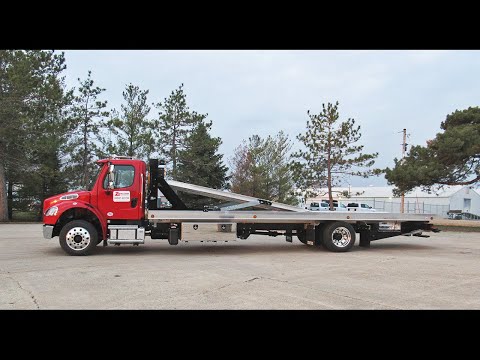 *SOLD*16975 - 2021 Century 30' Aluminum Multi-Deck 4 Car Carrier, Freightliner M2