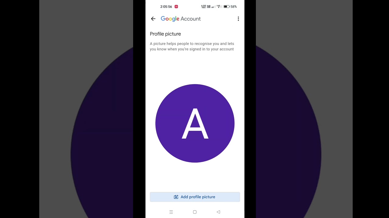 Apne Google Account par profile picture Kaise Lagaye #shorts