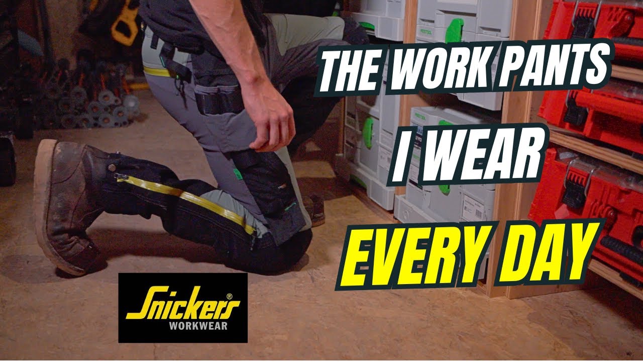 These Are the Work Pants I Actually Wear on the Job (Snickers 6940 vs 6241)