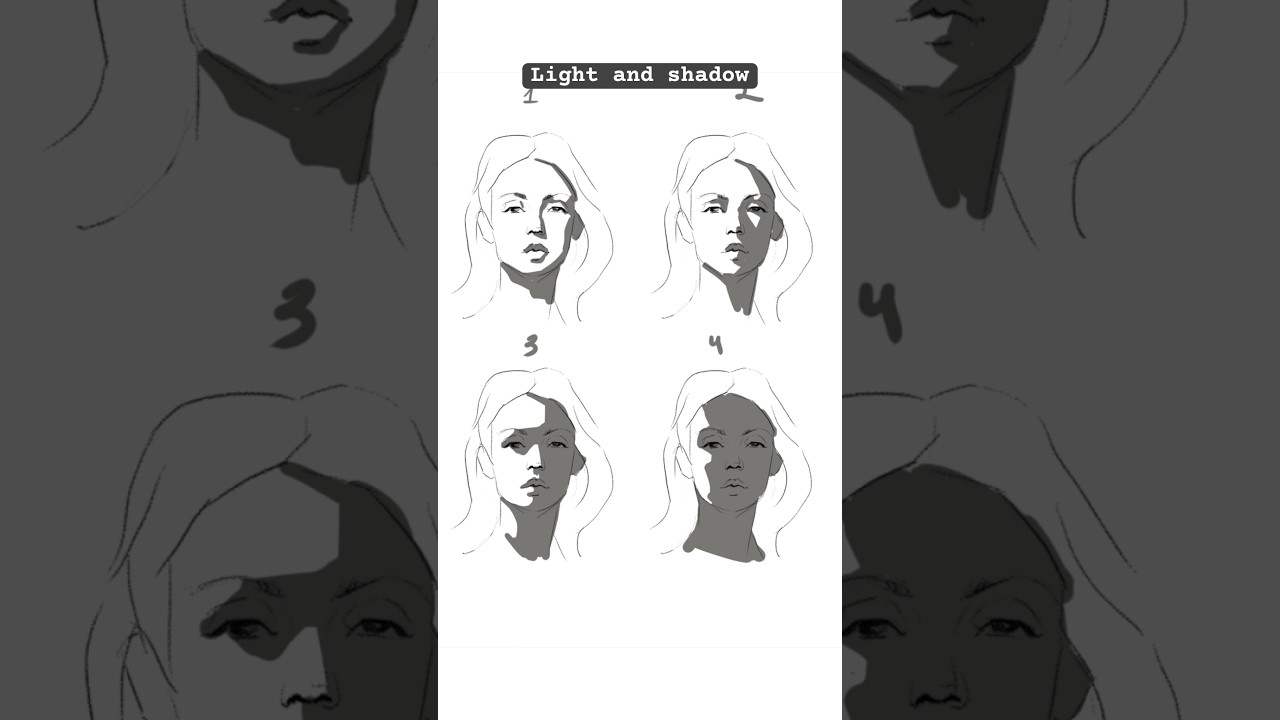 Light and shadow in drawing ✍️ | Part 1