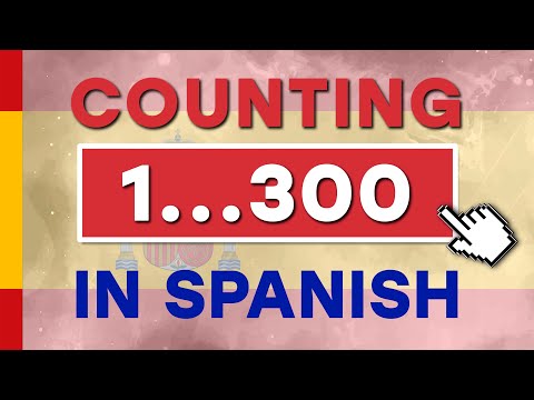 Learning Spanish | Counting In Spanish 1-300 | Count to 300