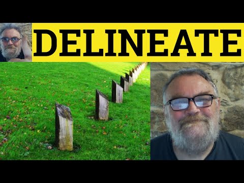 🔵 Delineate Meaning - Delineate Examples - Delineate Explained - GRE Vocabulary