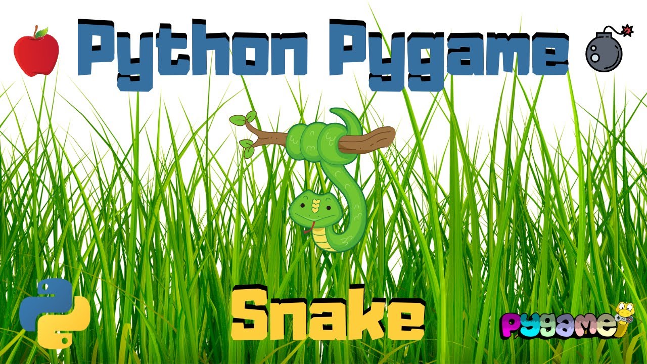 Python Pygame Tutorial: Snake 4 (Game Start Menu)