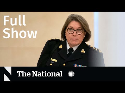 CBC News: The National | RCMP commissioner steps down, Norovirus comeback, Raquel Welch