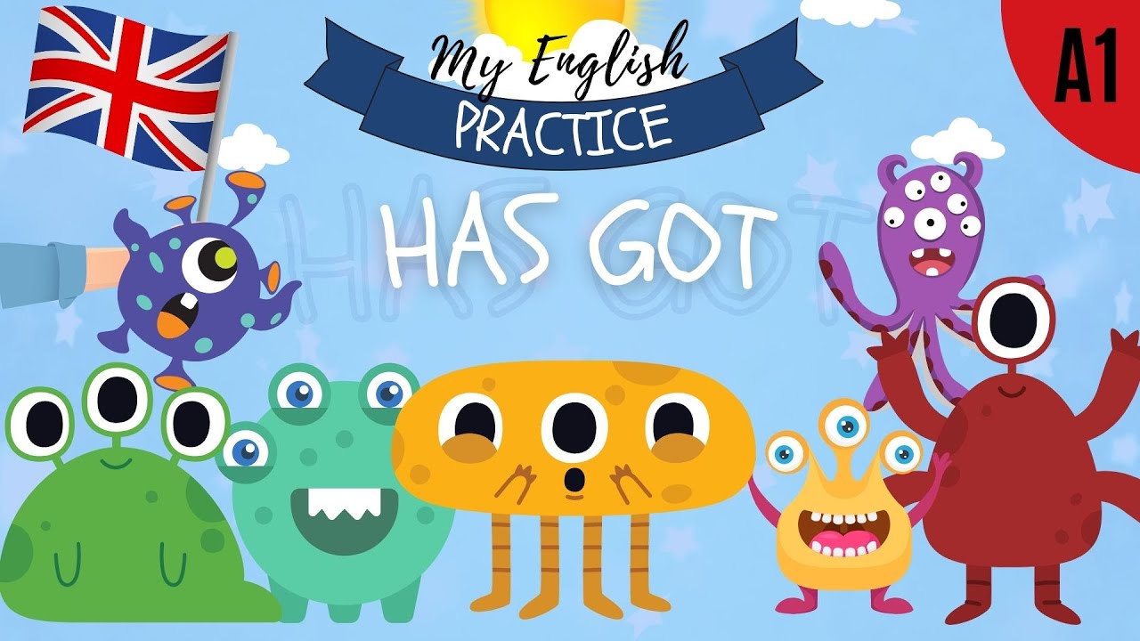 Has got - monsters and their body parts ESL English practice