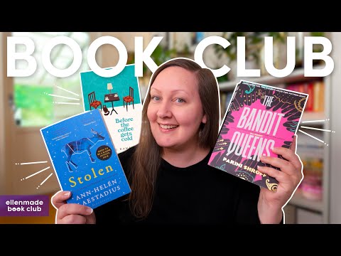 BOOK CLUB PREMIERE! 🥳💜📚 Stolen, The Bandit Queens & Before the Coffee Gets Cold ⚠ spoilers
