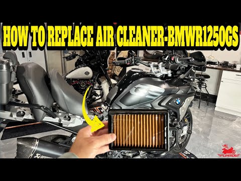 HOW TO REPLACE AIR CLEANER ON YOUR BMW R1250GS