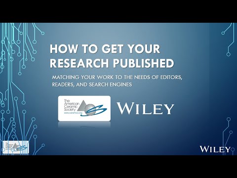 How to Get Your Research Published